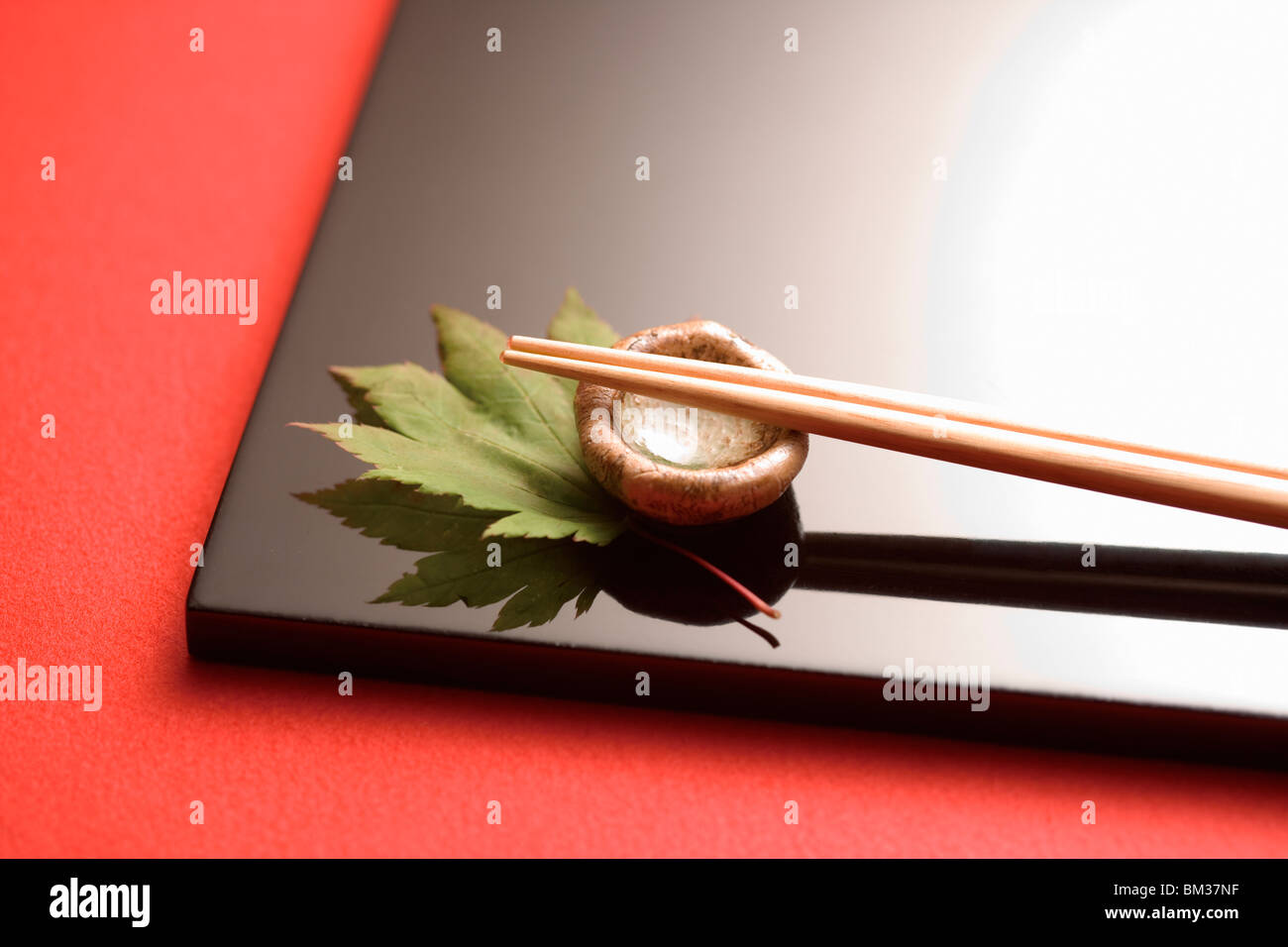 Chopsticks and chopsticks rest Stock Photo - Alamy