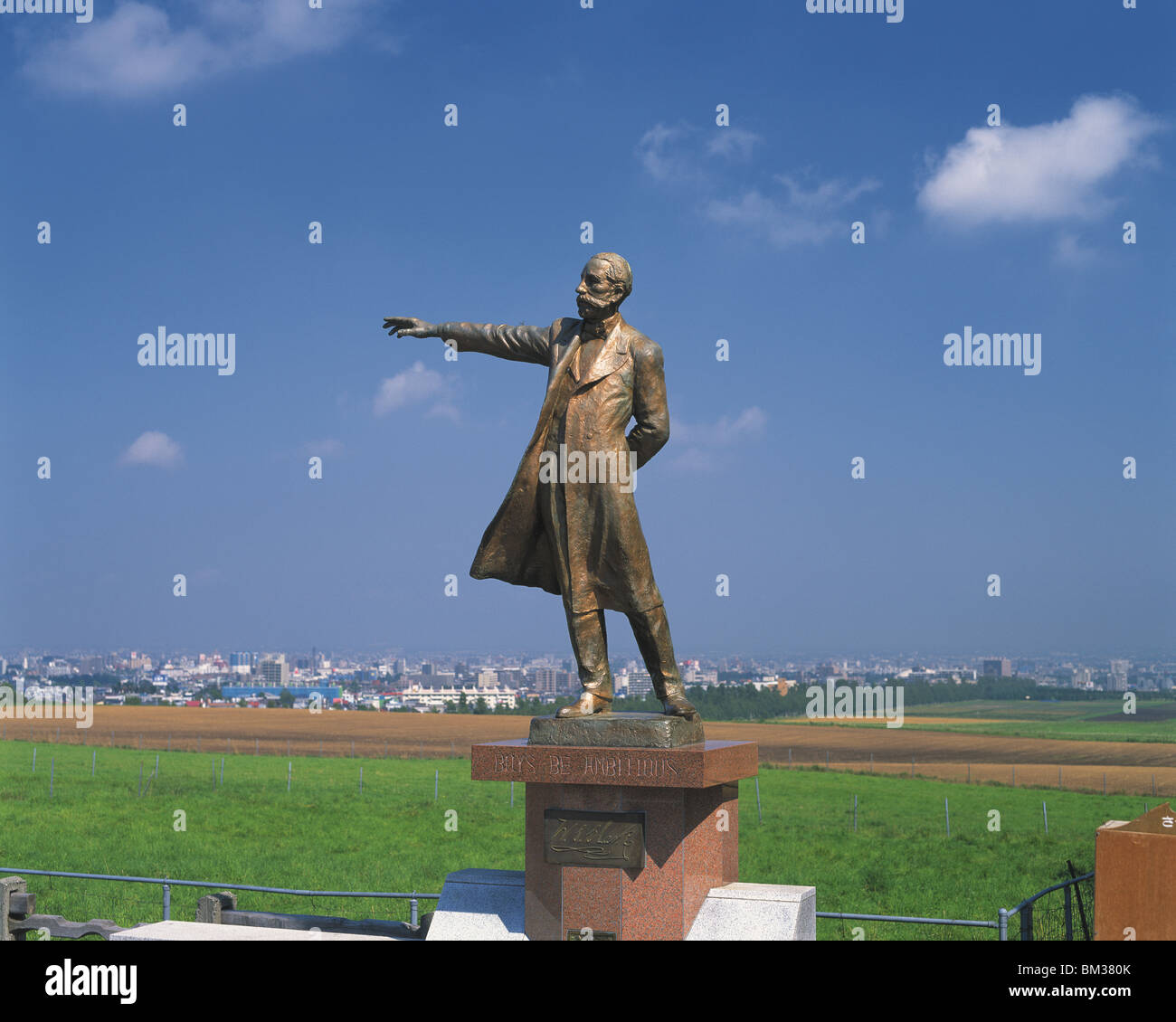 Japan hokkaido sapporo statue william hi-res stock photography and ...