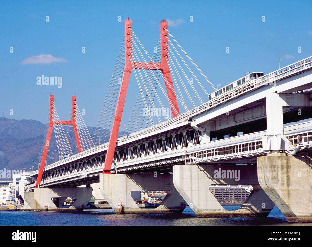 Kobe ohashi bridge, Hyogo Prefecture, Honshu, Japan Stock Photo - Alamy