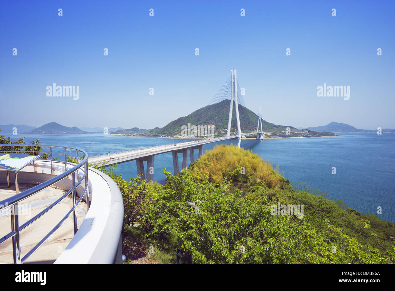 Shimanami Kaido (Shimanami Expressway), Ehime Prefecture, Shikoku ...
