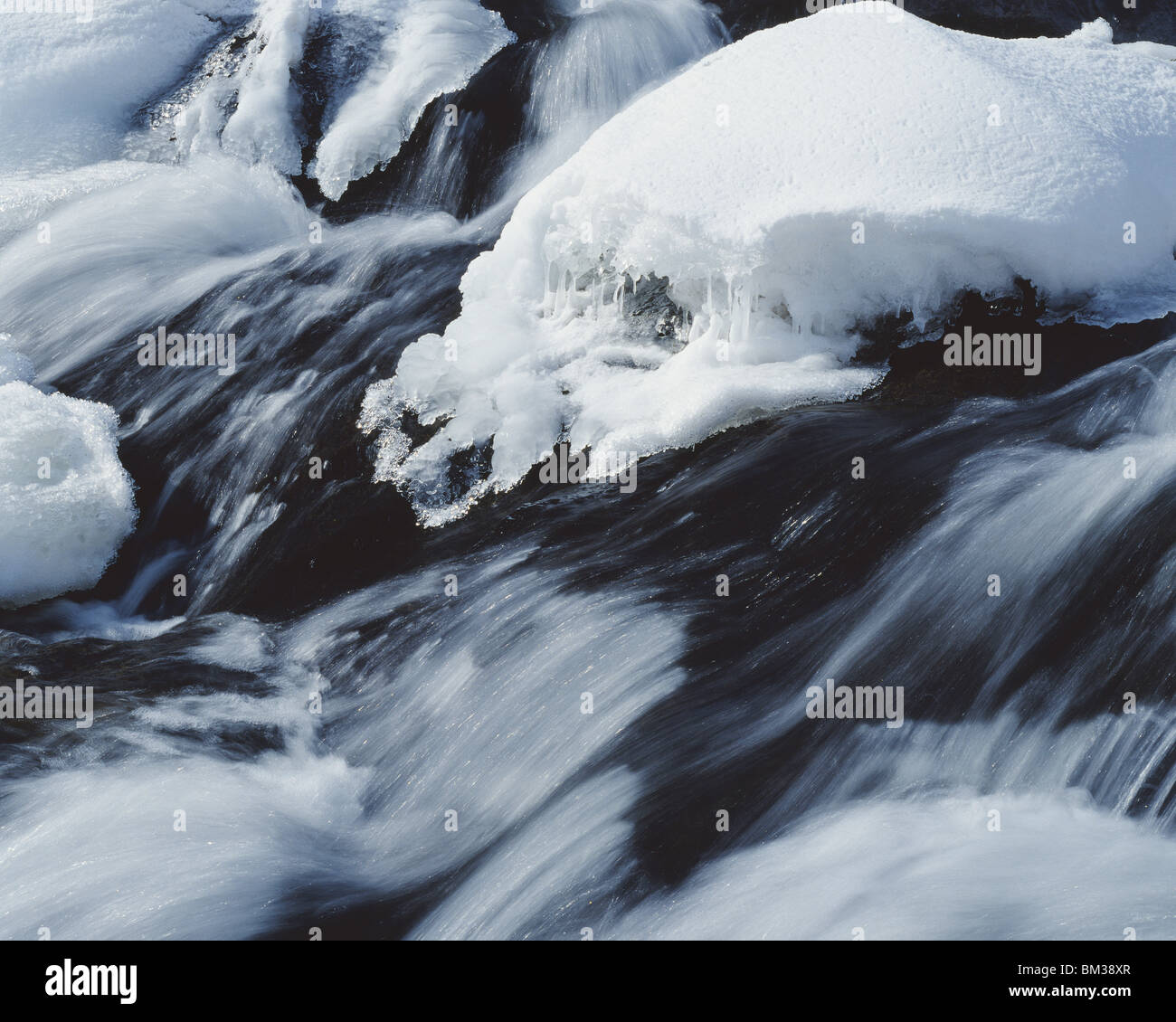 Snowmelt and River Stock Photo - Alamy