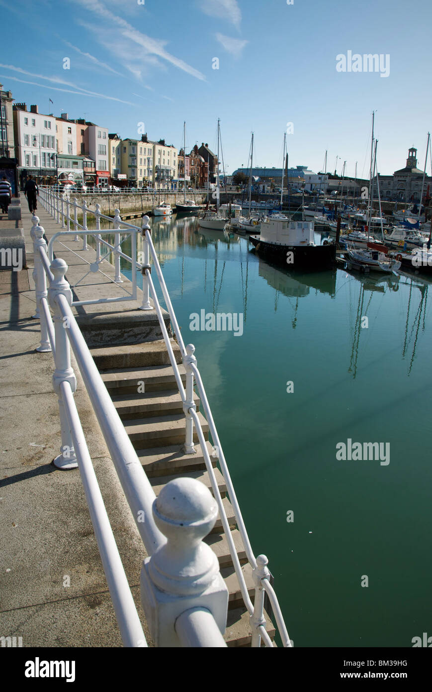 Ramsgate Kent UK Seafront Harbor Harbour Marina Stock Photo - Alamy