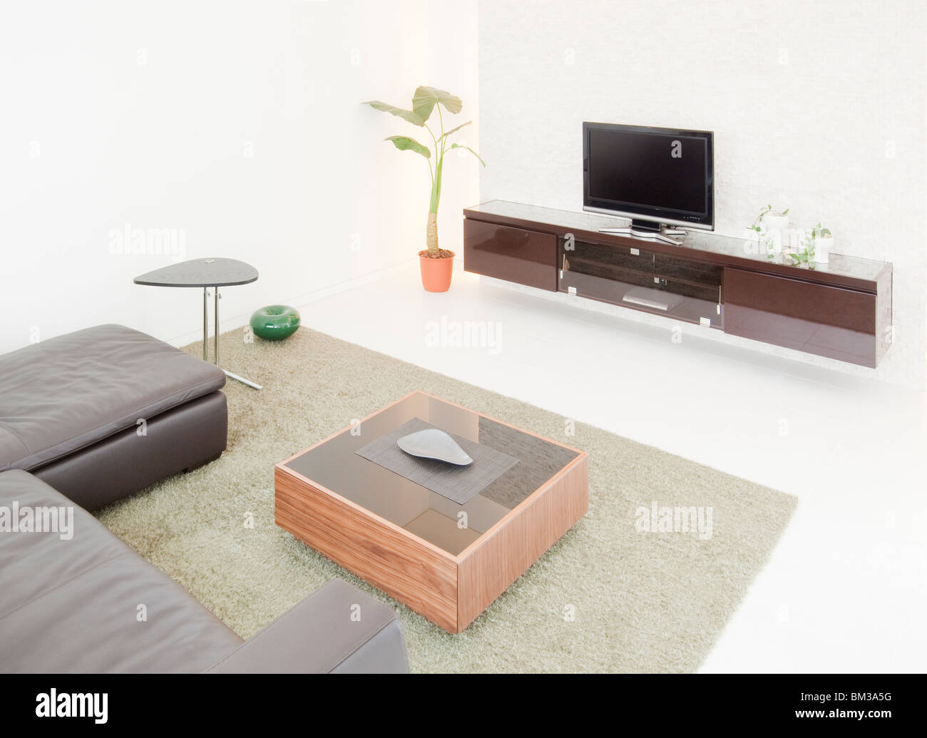 Modern living room Stock Photo - Alamy