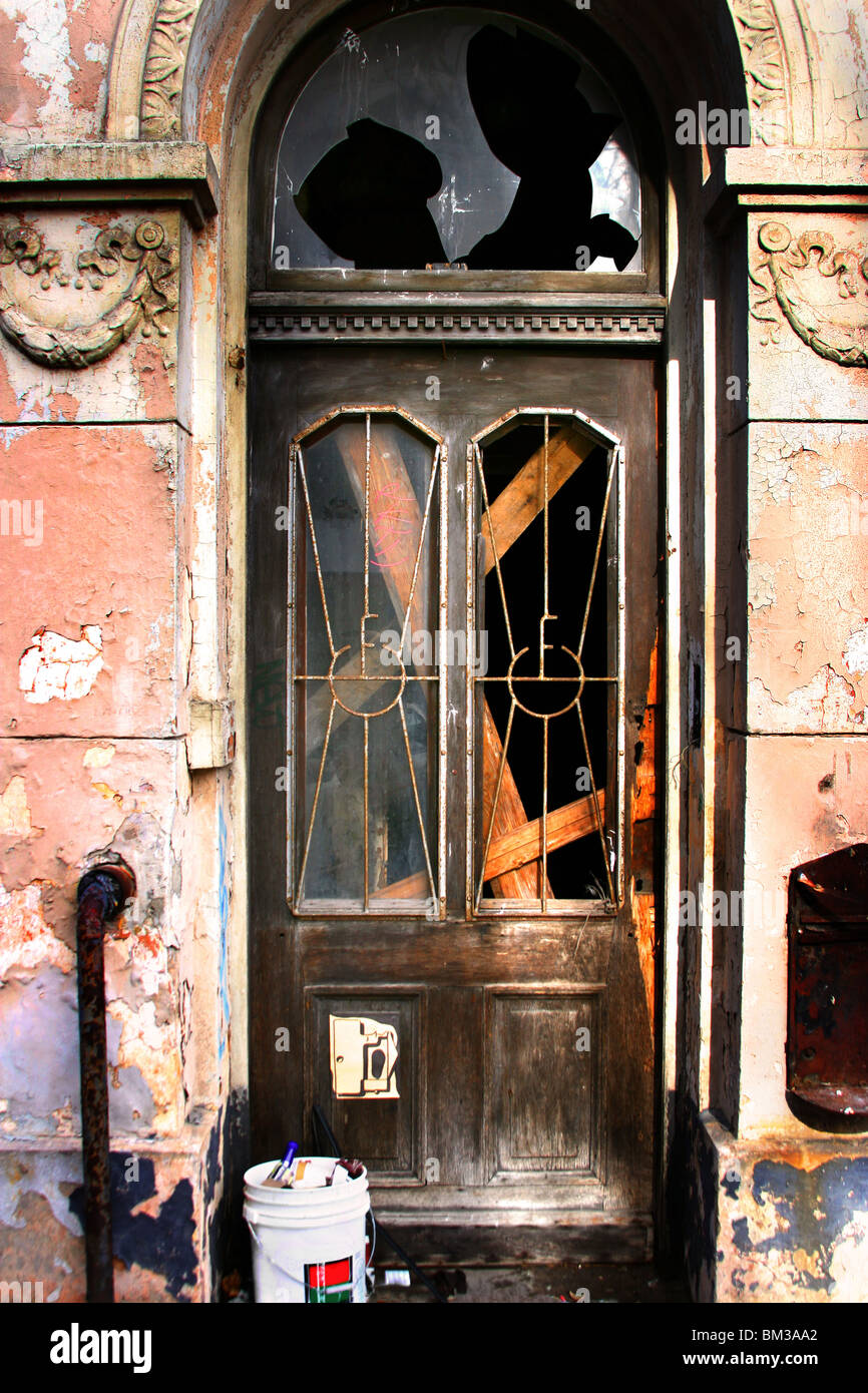 Crumpled door hi-res stock photography and images - Alamy