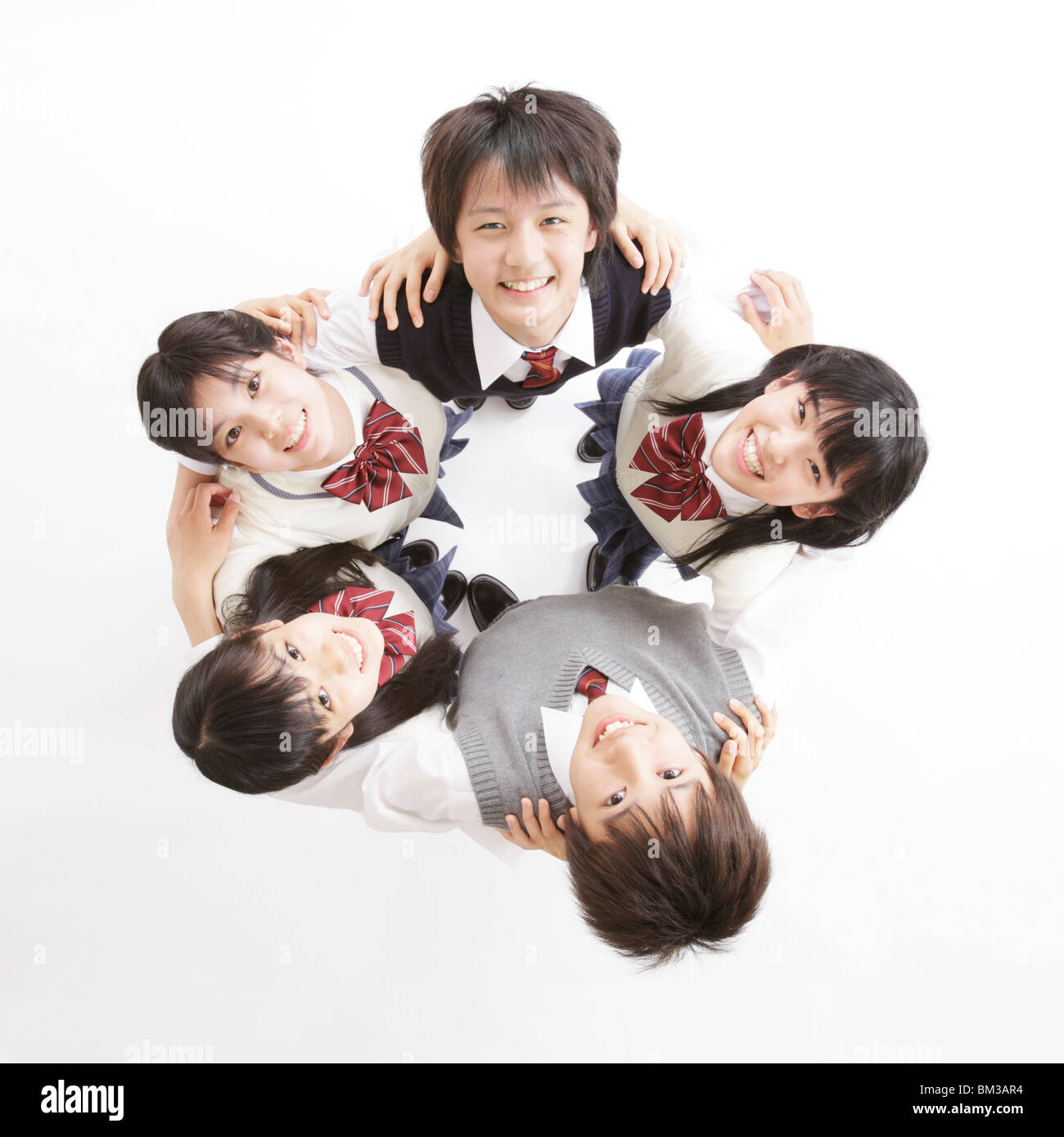 Junior High School Students Stock Photo - Alamy