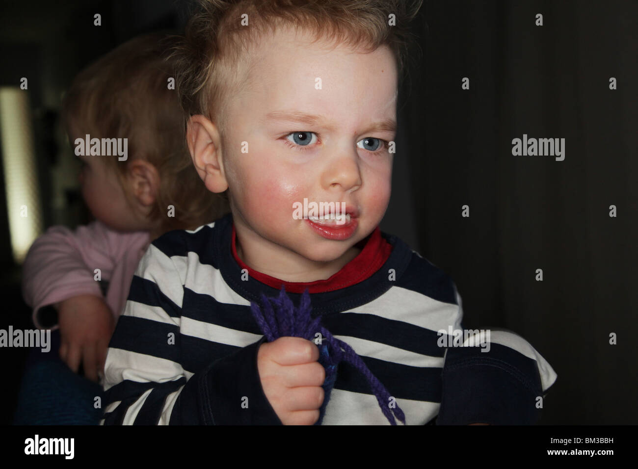 BOY TODDLER ANGER FRUSTRATION: A two year old baby boy angry frustrated ...