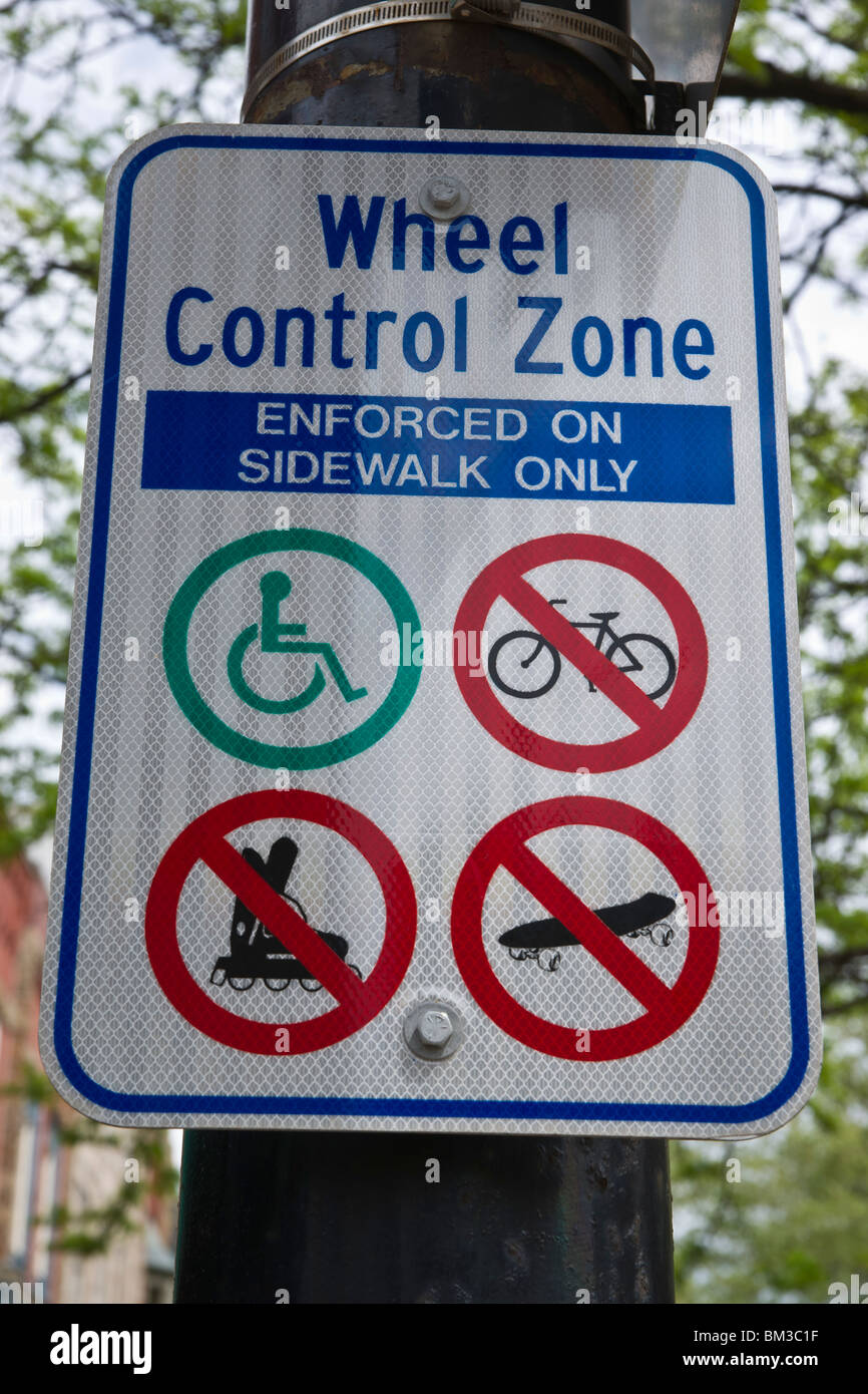 Close-up of wheel control zone in Holland Michigan low angle nobody no ...