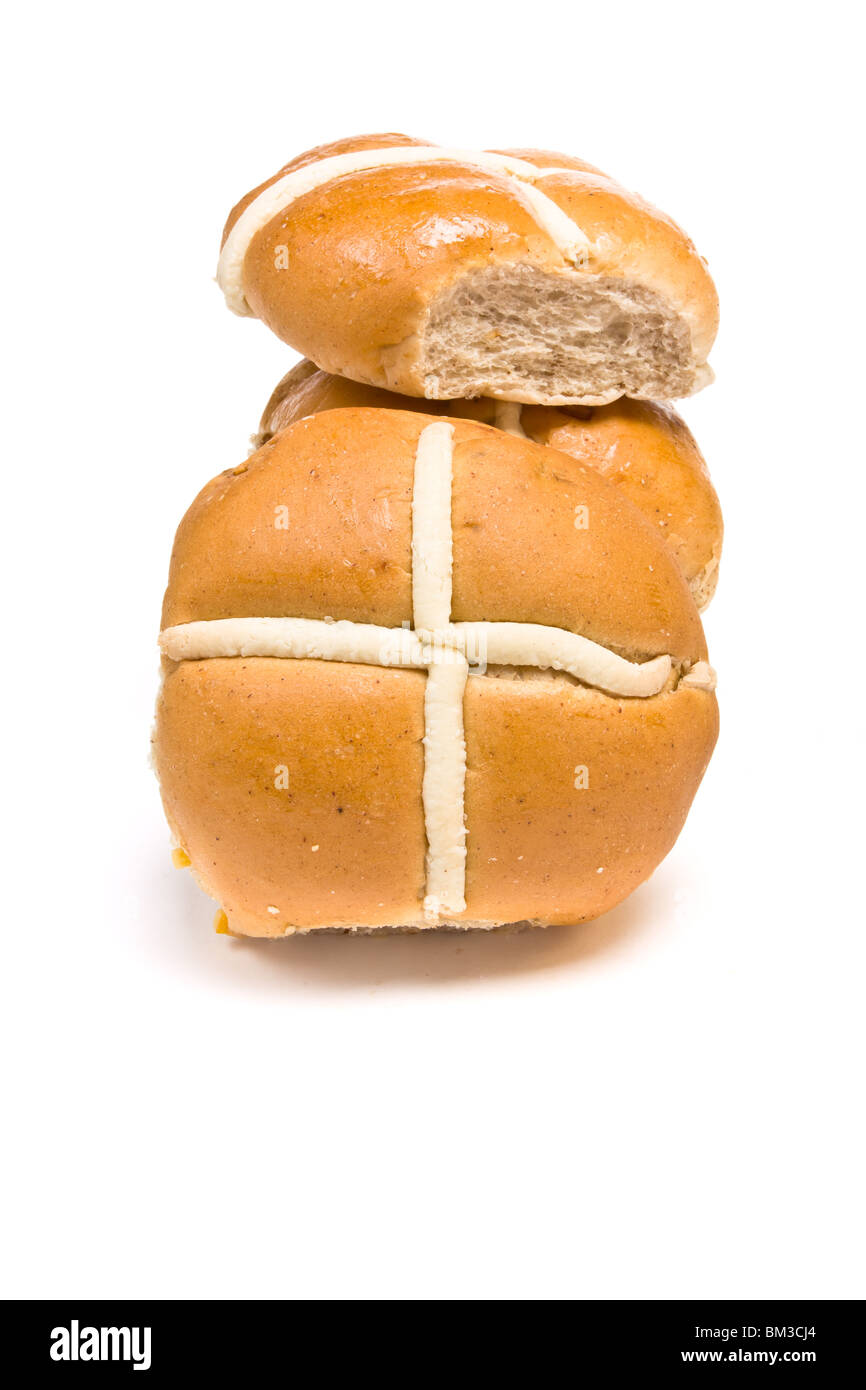 Bread buns in studio Cut Out Stock Images & Pictures - Alamy