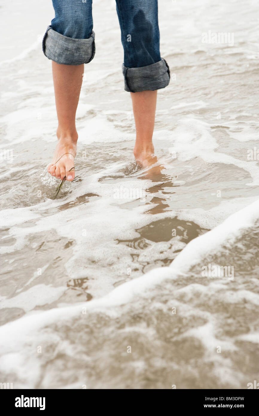 Girl Wading High Resolution Stock Photography and Images - Alamy