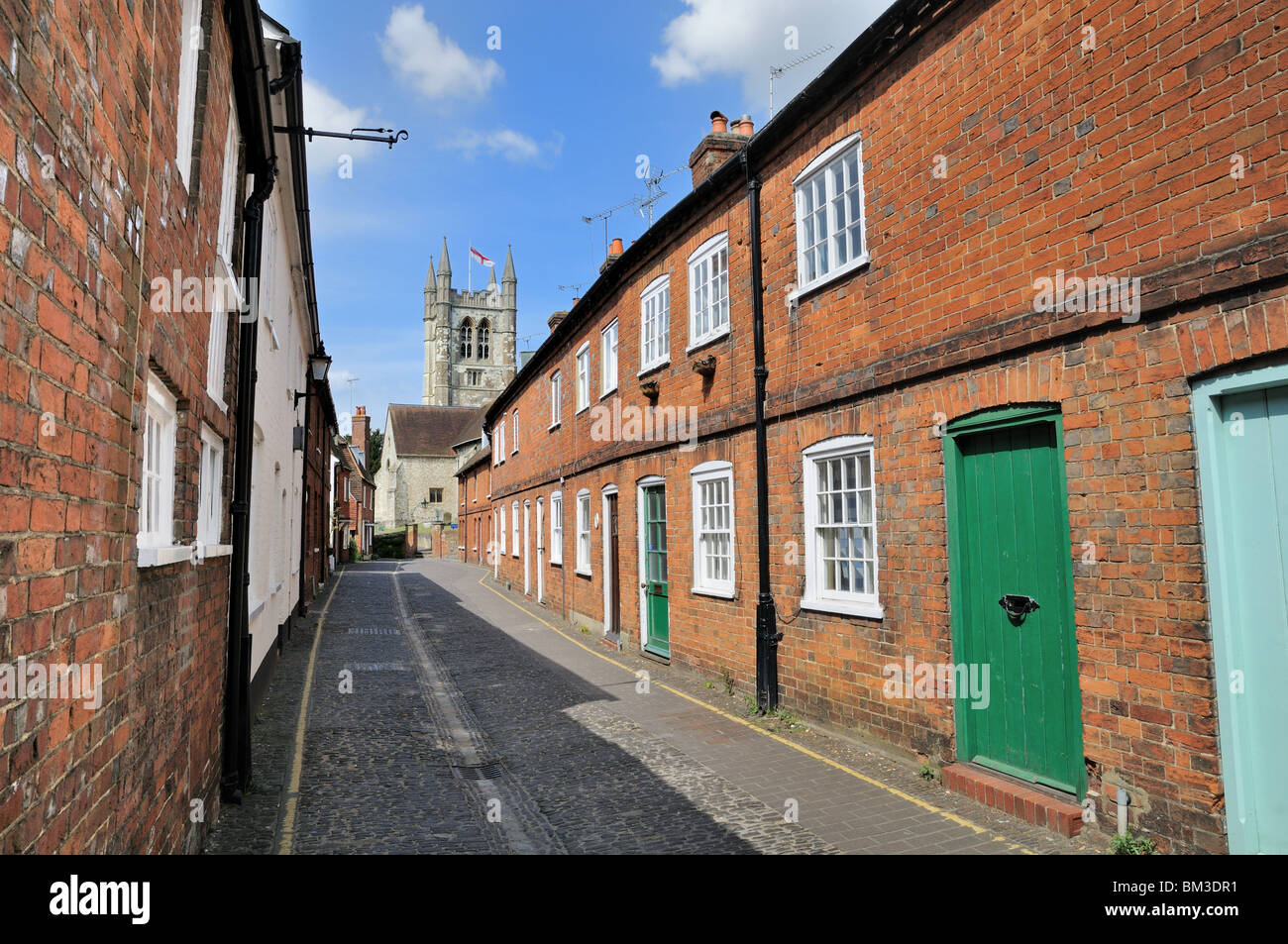St.Andrews church Farnham Stock Photo - Alamy