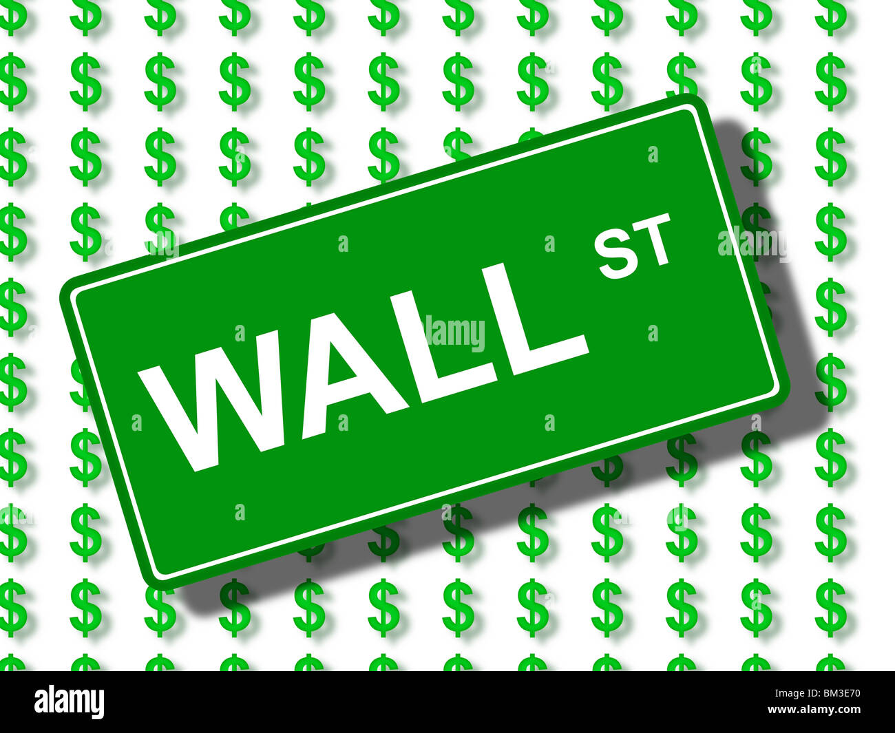 wall street sign Stock Photo - Alamy