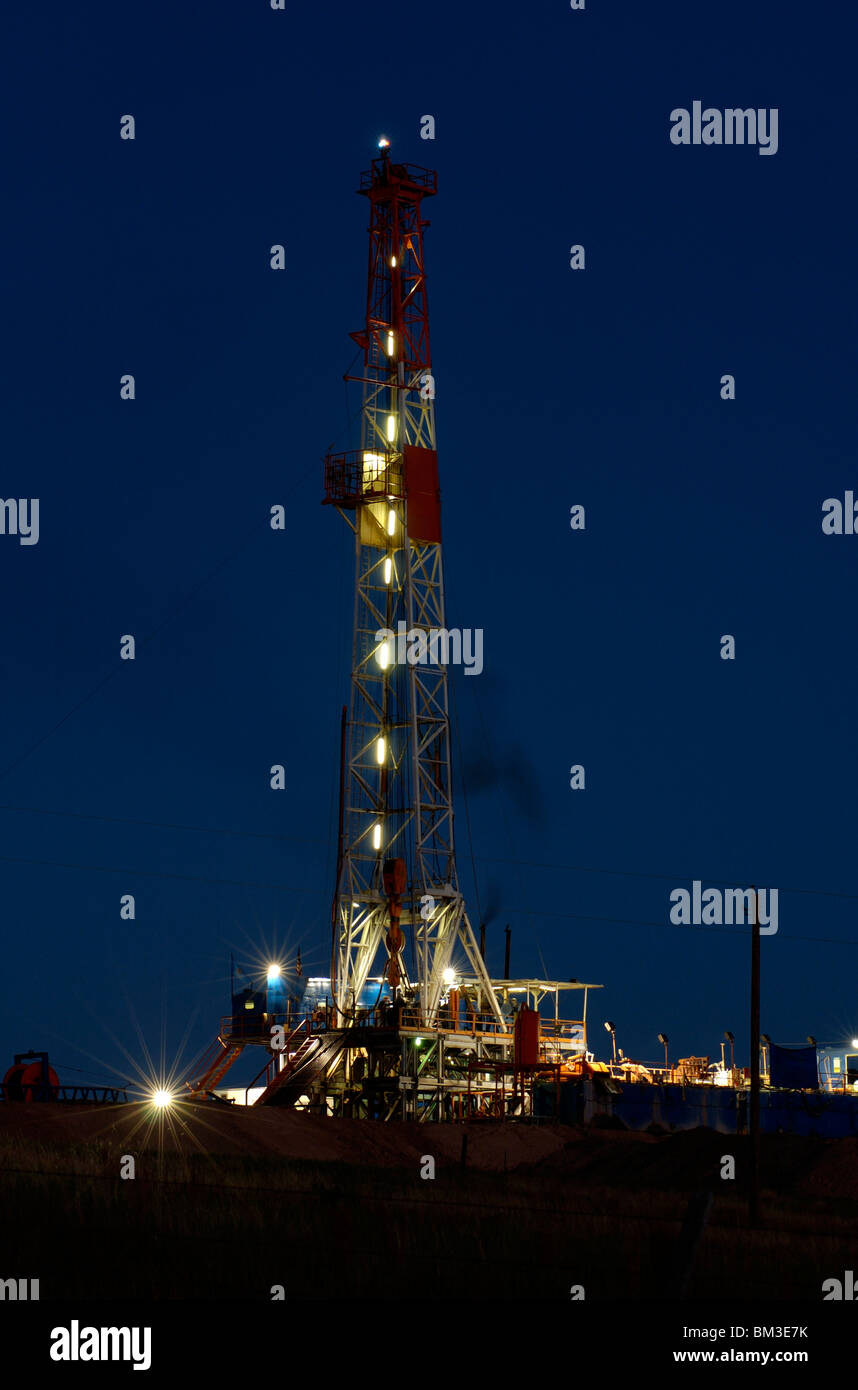Rotary drilling rig hi-res stock photography and images - Alamy