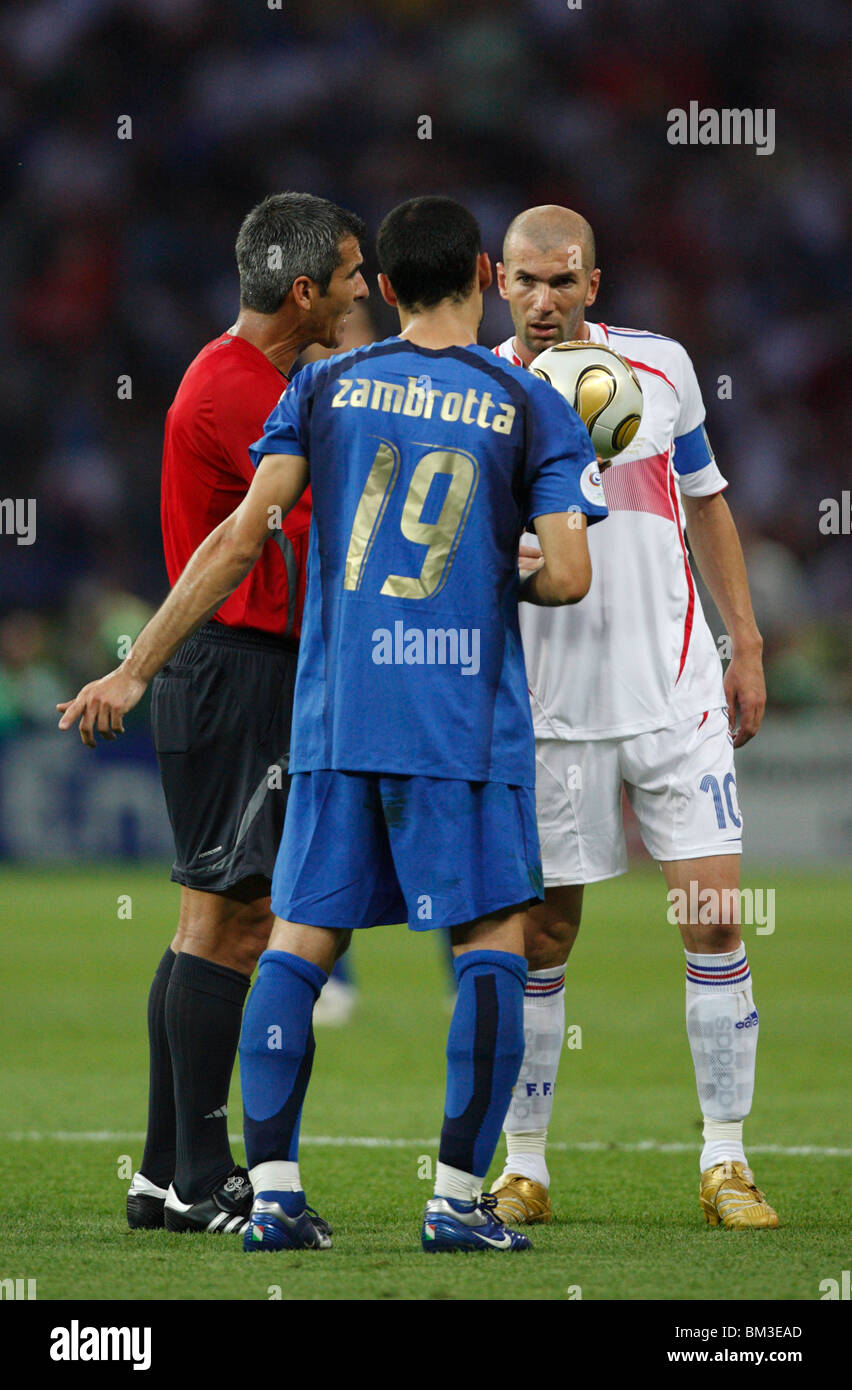2006 world cup final france team hi-res stock photography and images ...