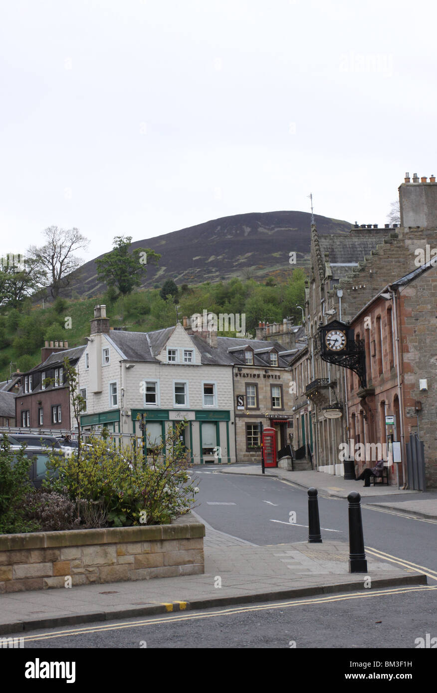 Melrose village hi-res stock photography and images - Alamy