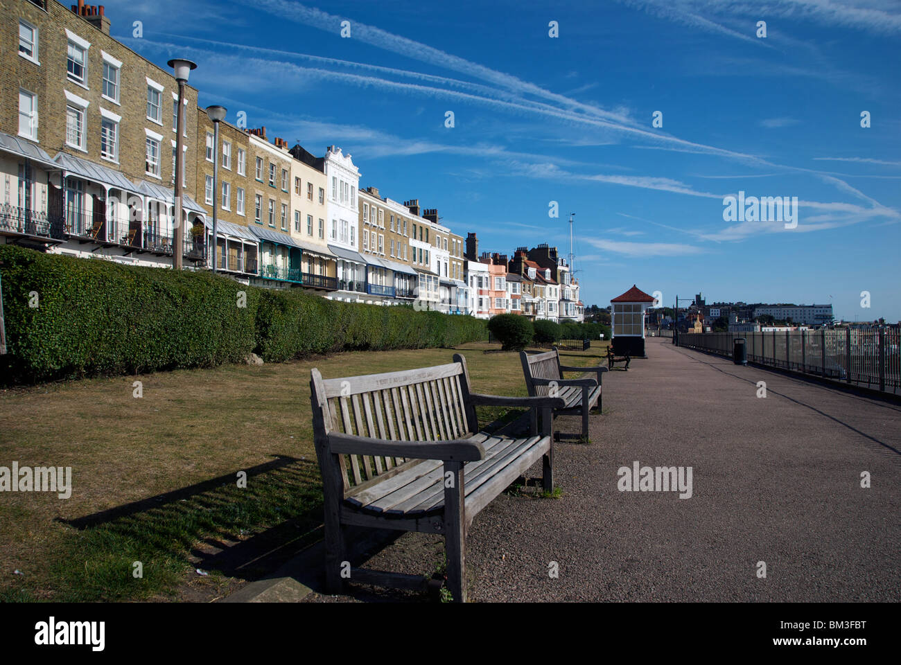 Ramsgate Kent UK Seafront Terraced Houses Hotels Stock Photo - Alamy