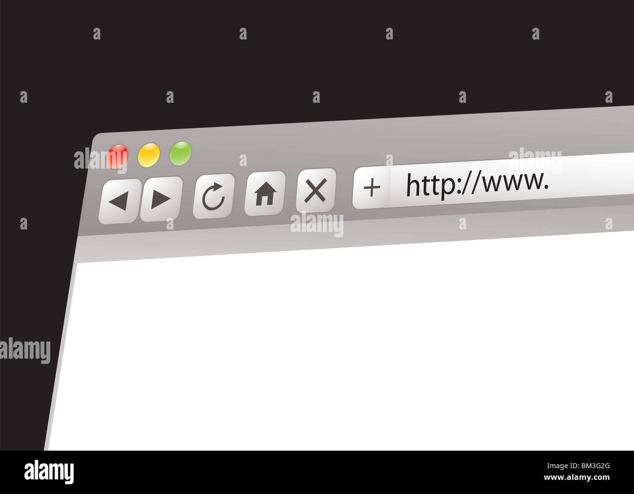 Internet web address concept with space for your own text Stock Photo ...