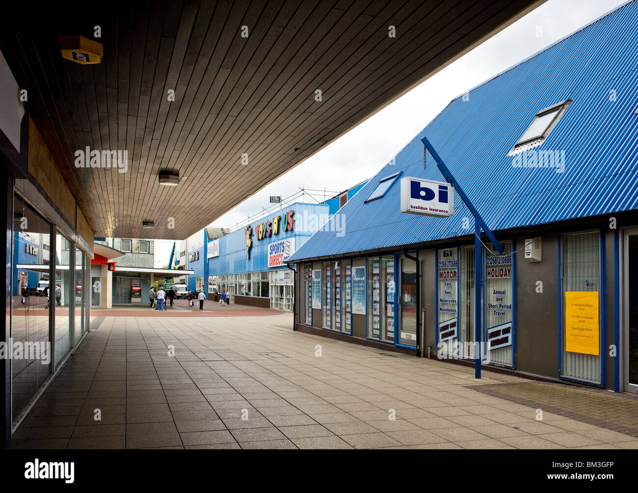 Basildon Town centre in Essex. Photo by Gordon Scammell Stock Photo - Alamy