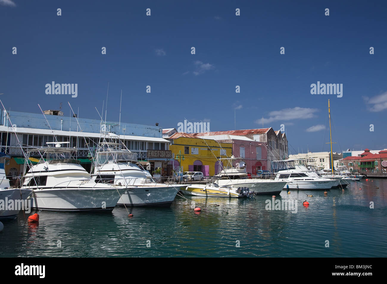 Constitution River, Careenage Bridgetown, Barbados Stock Photo - Alamy