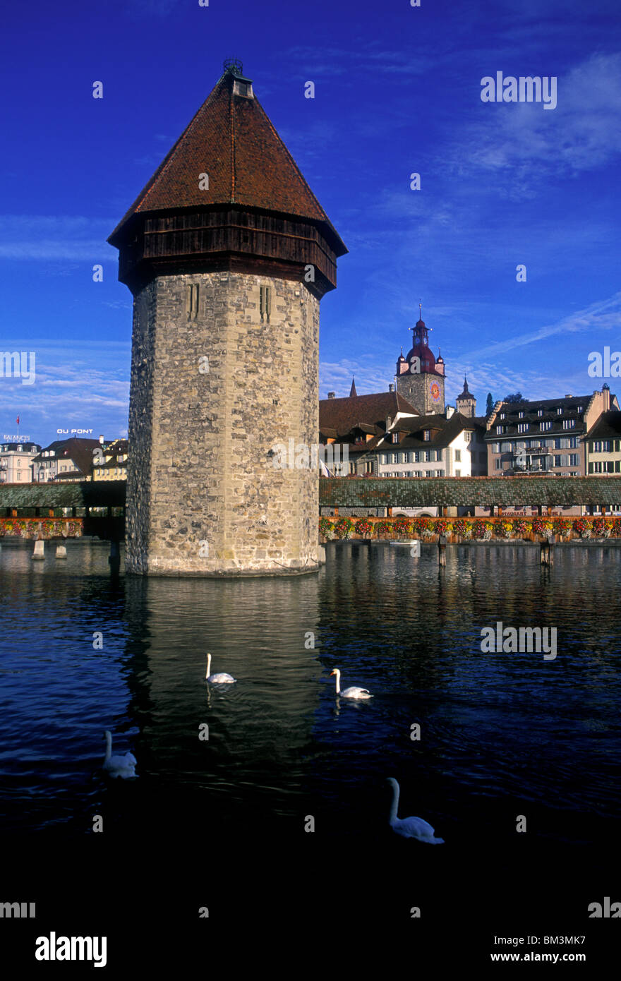 Wasserturm luzern 1300s hi-res stock photography and images - Alamy