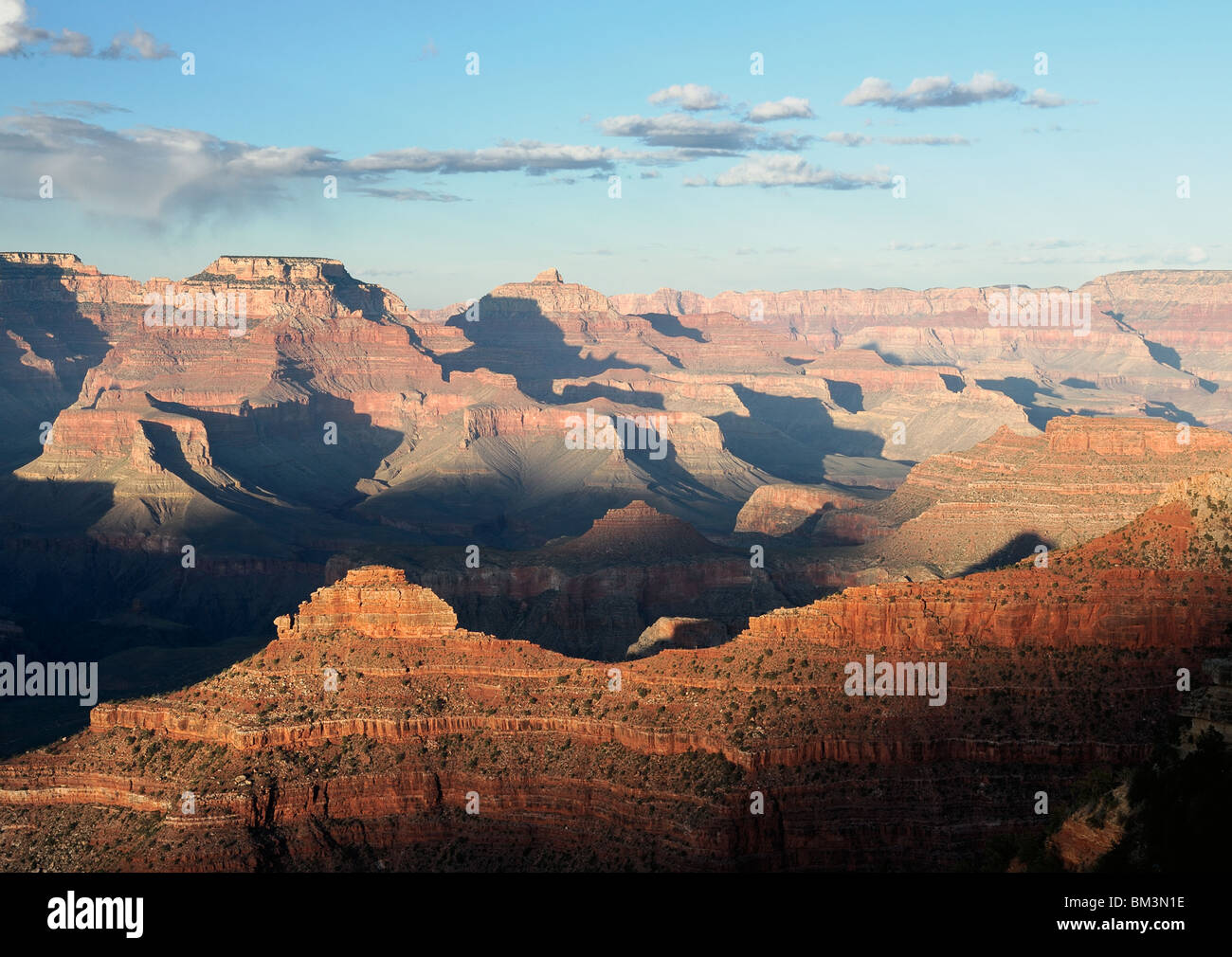 Yavapai Point Sunset, Grand Canyon National Park, Arizona, USA Stock ...
