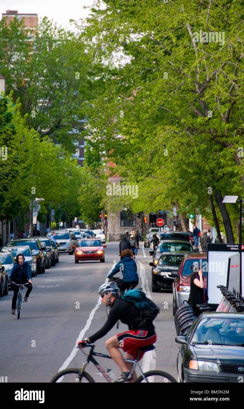 McGill ghetto Montreal Canada Stock Photo - Alamy