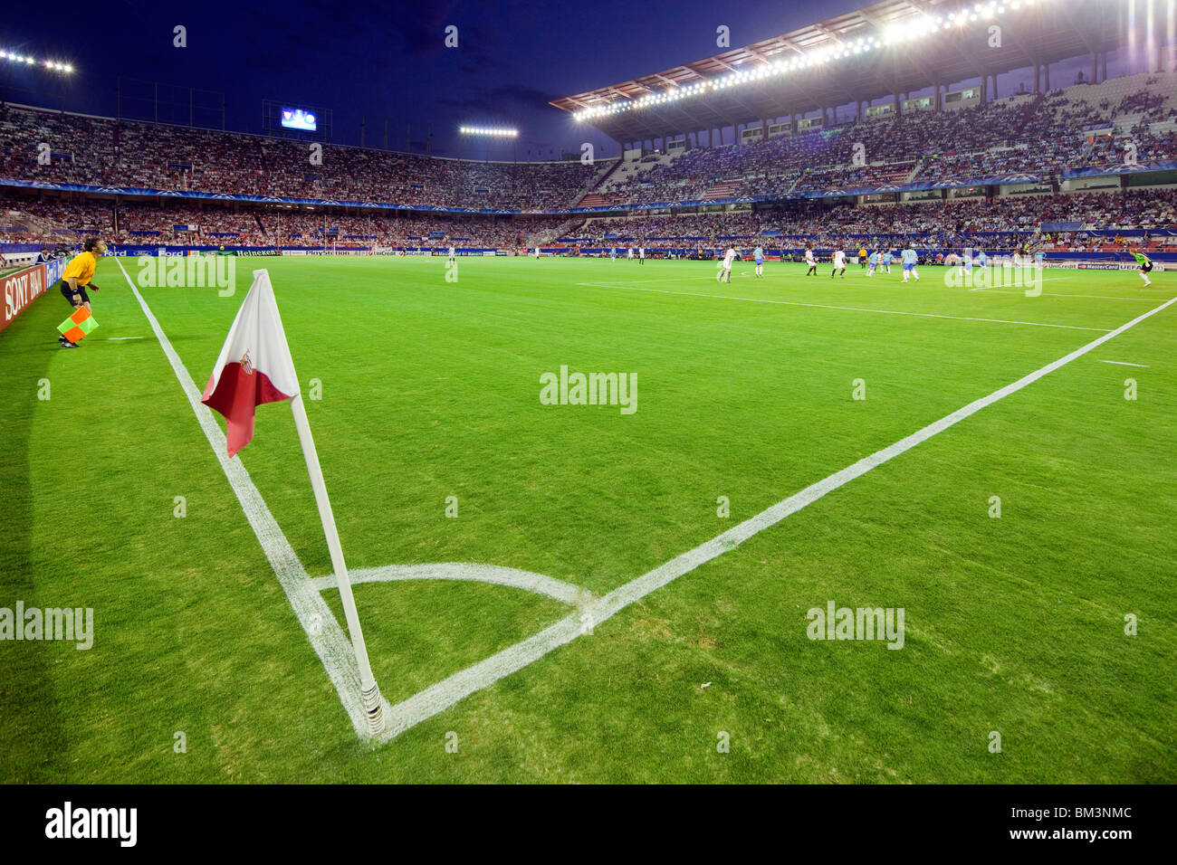 Corner angle football hi-res stock photography and images - Alamy