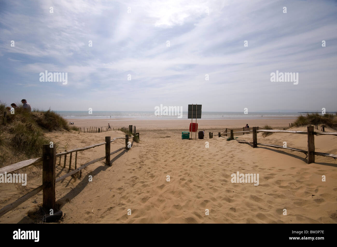 Camber Sands Beach in East Sussex england uk Stock Photo - Alamy