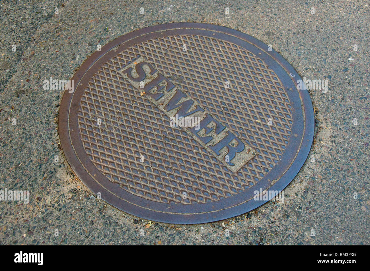 Sewer caps hi-res stock photography and images - Alamy
