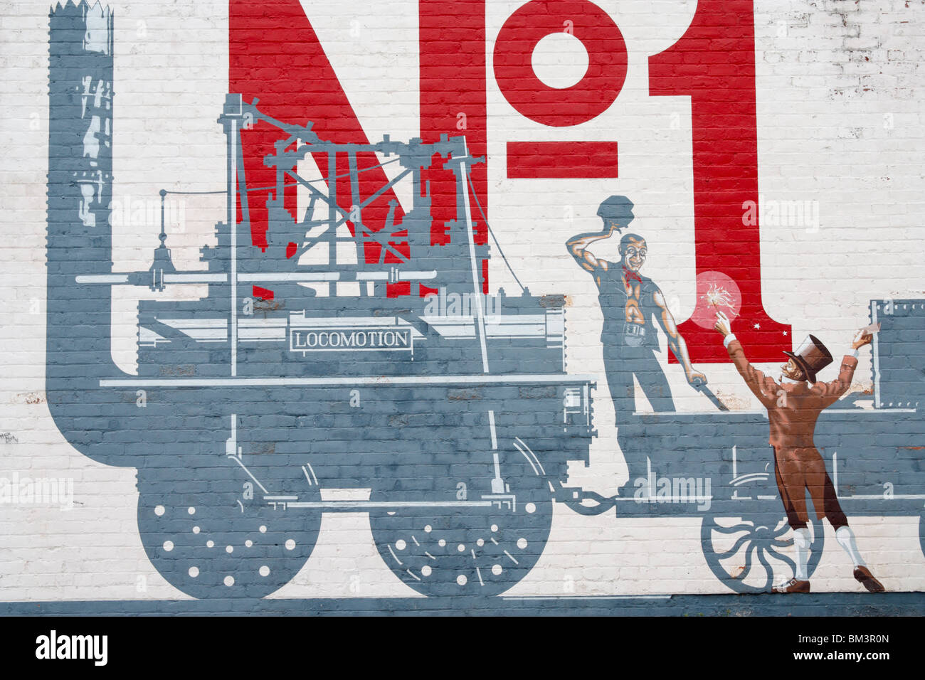 George stephenson locomotion number 1 hi-res stock photography and ...