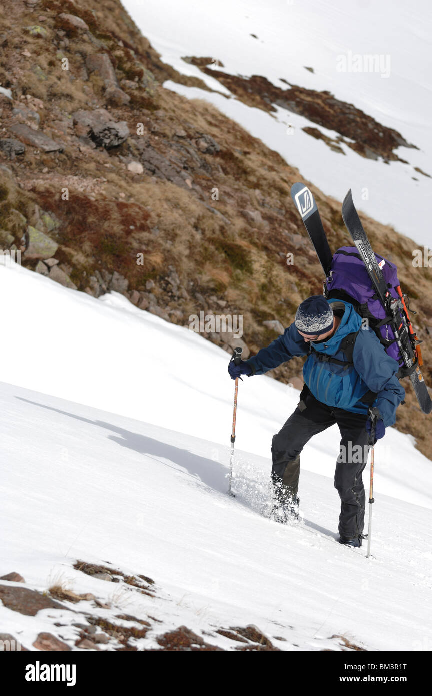Heavy rucksack man hi-res stock photography and images - Alamy