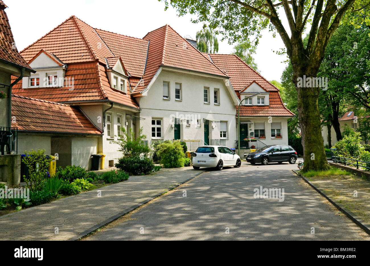 Industrial housing estate Bottrop-Welheim from 1914-23, Ruhrgebiet ...