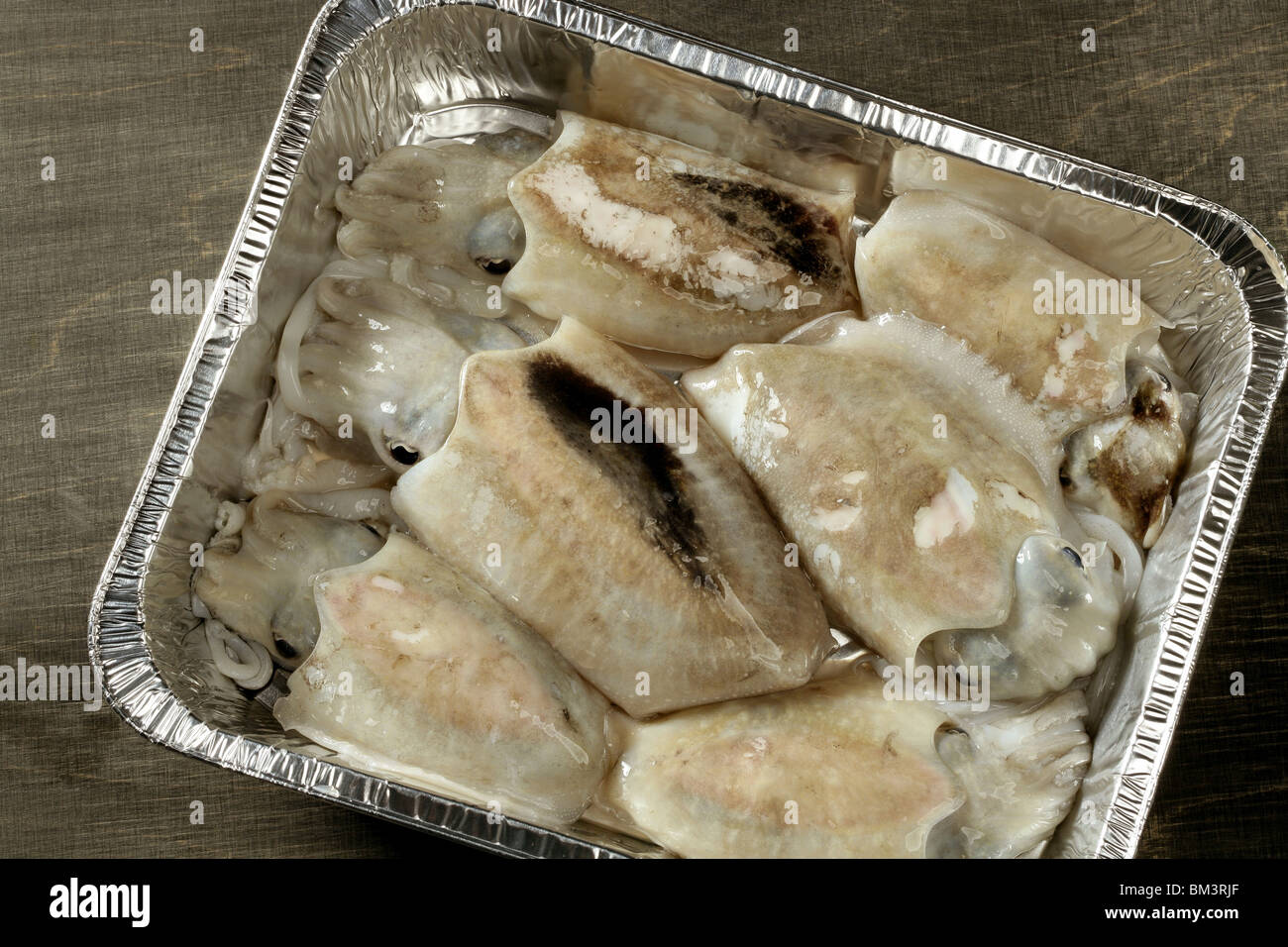Cuttlefish uncooked, Squid Mediterranean seafood at studio Stock Photo ...