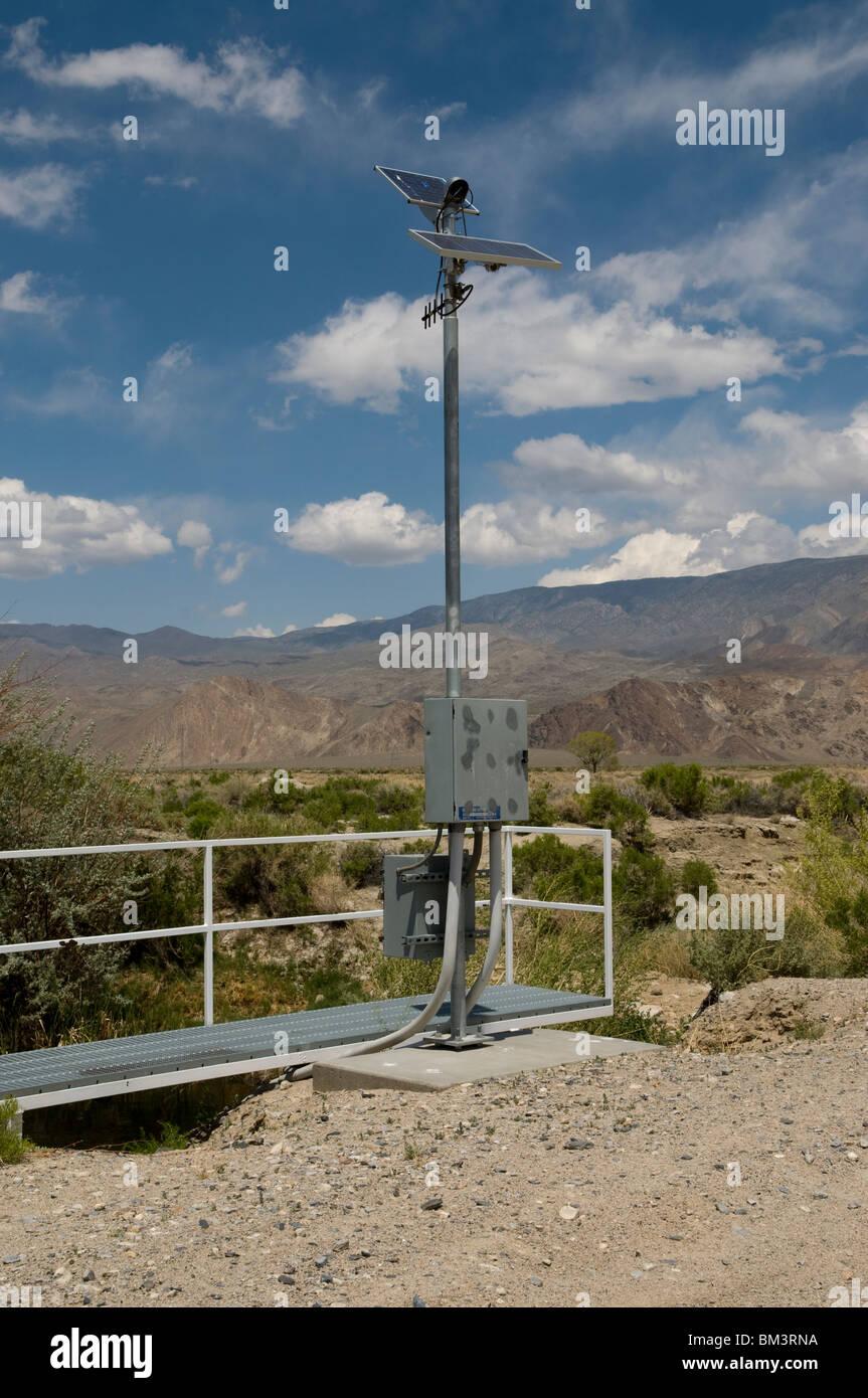 Lower Owens River section that was rewatered by the LADWP. Flows are at ...