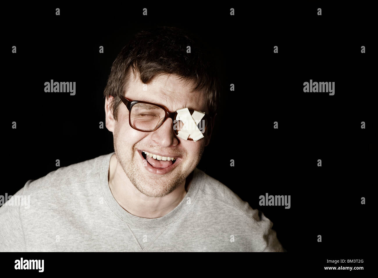 Laughing guy crazy laughing hi-res stock photography and images - Alamy