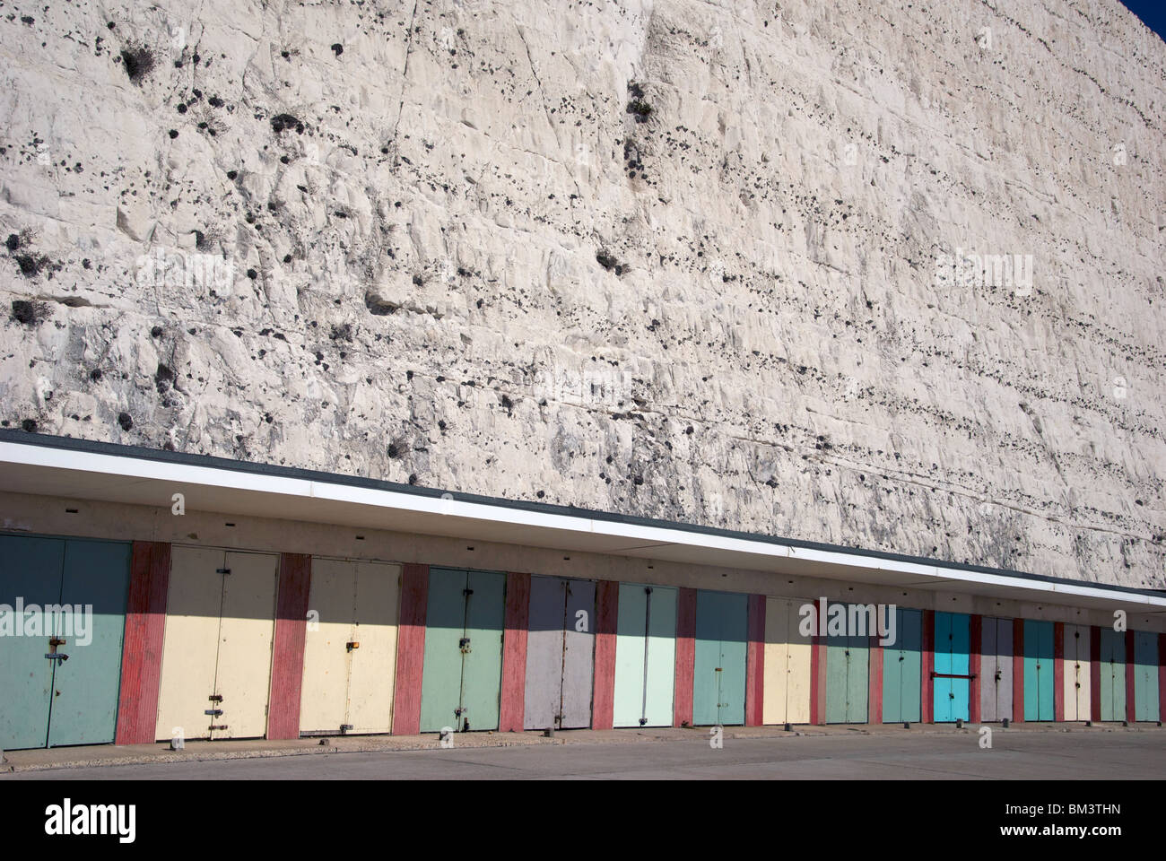 Rottingdean Brighton Hove East West Sussex Sea Front White Cliffs Beach ...