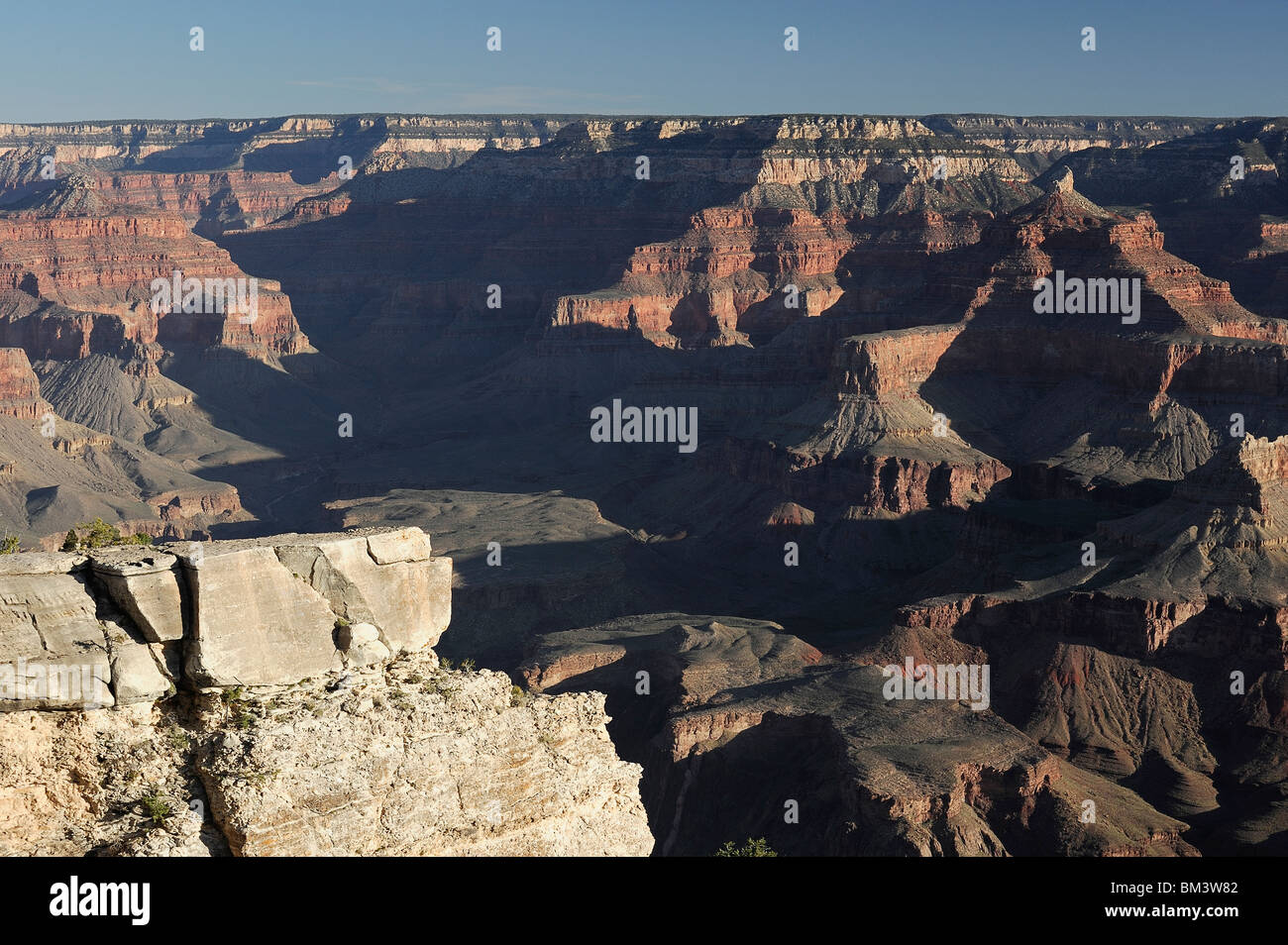 Mather Point Sunrise, Grand Canyon National Park, Arizona, USA Stock ...
