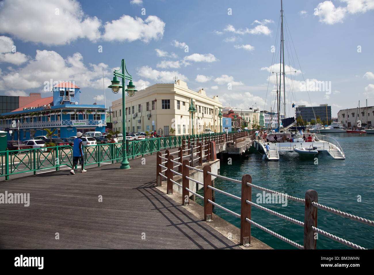 Constitution river careenage bridgetown barbados hi-res stock ...