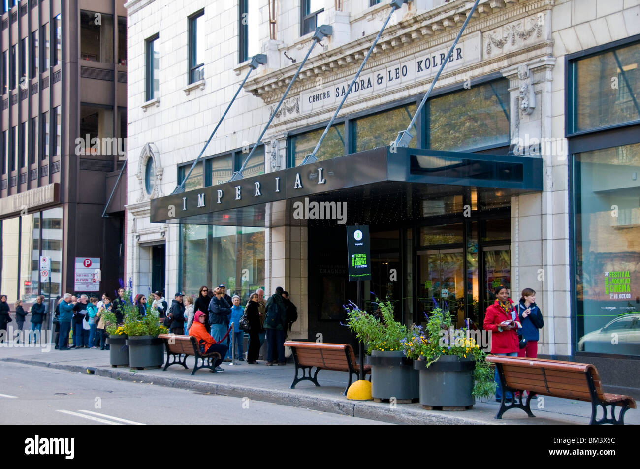 Movie Theater Downtown Montreal Stock Photo - Alamy