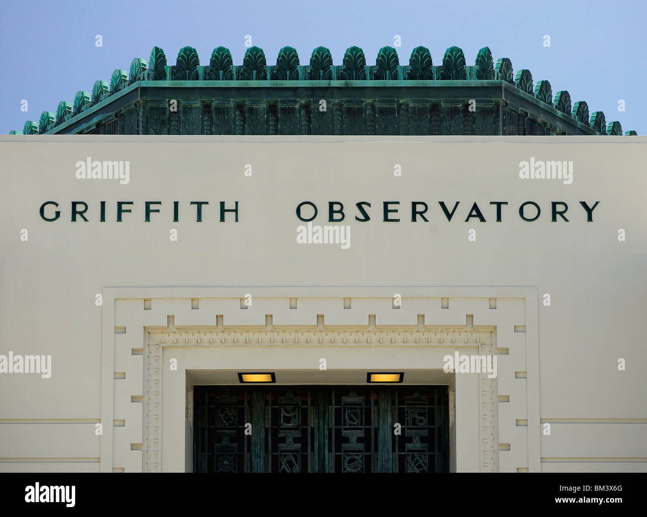 Entrance to Griffith Observatory, Los Angeles, California, USA Stock ...