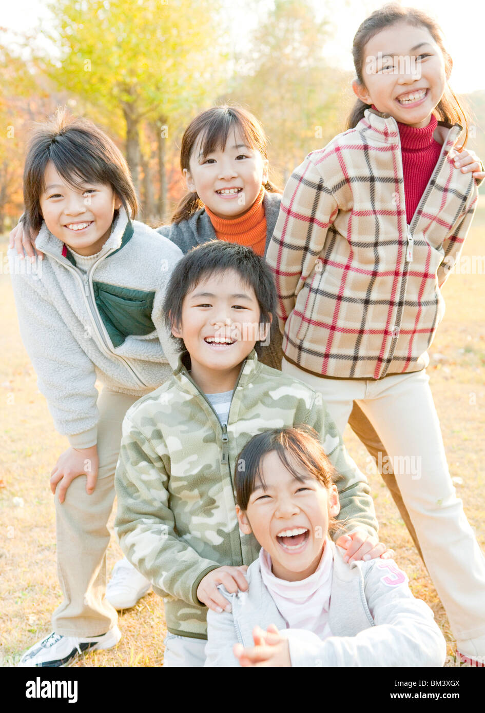 Five japanese girls hi-res stock photography and images - Alamy