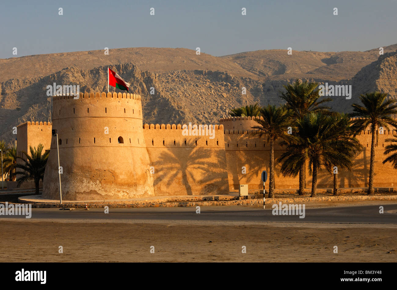 Medieval Fort of Khasab, Khasab, Musandam peninsula, Sultanate of Oman ...