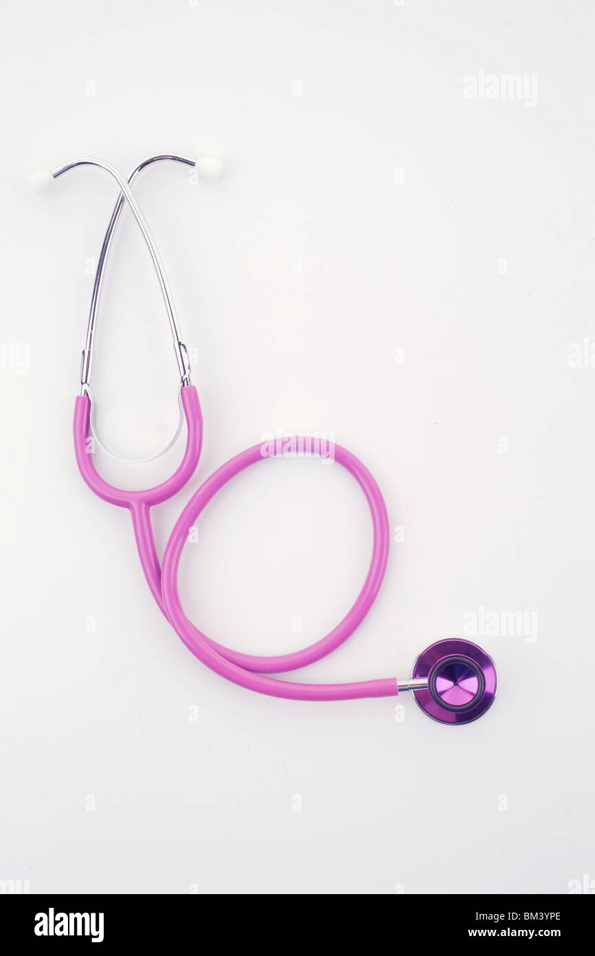 great image of pink and blue stethoscopes Stock Photo - Alamy