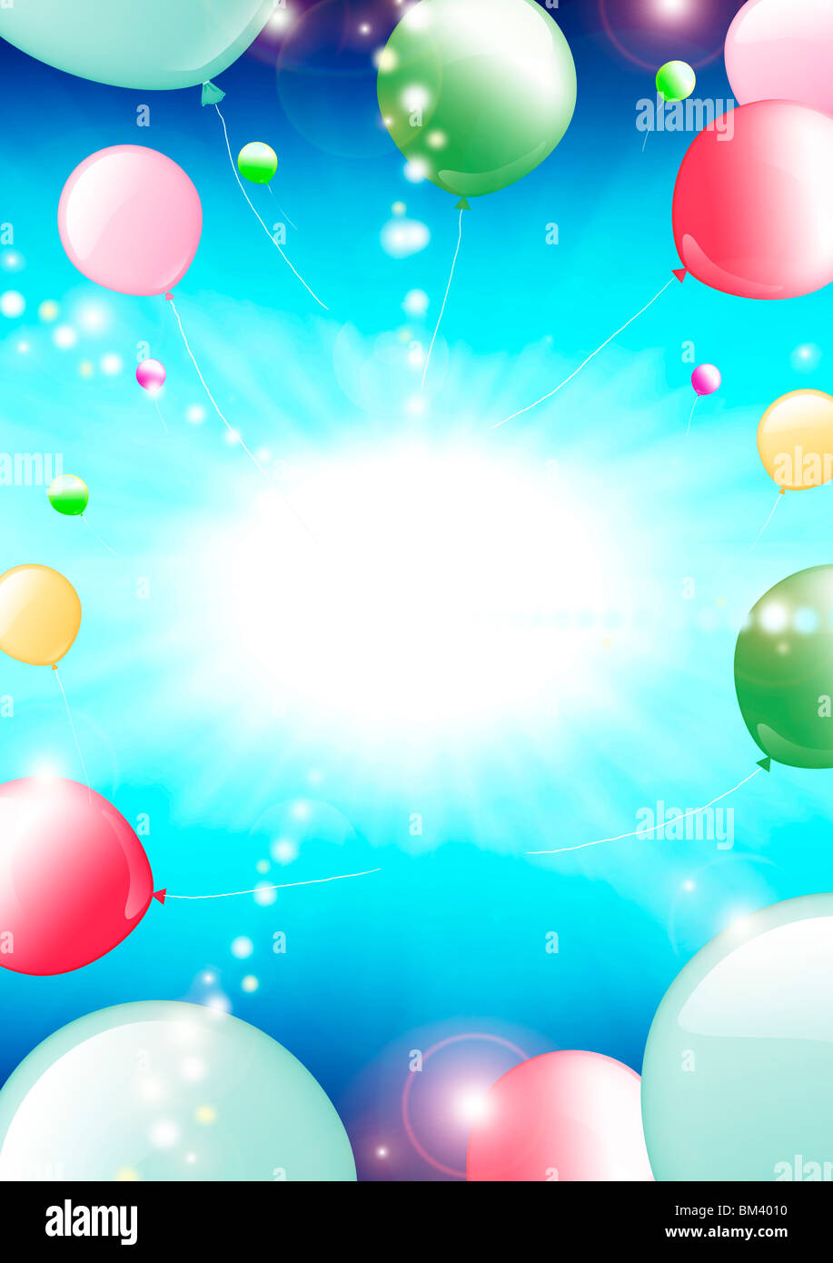 Balloon computer flying graphics hi-res stock photography and images ...