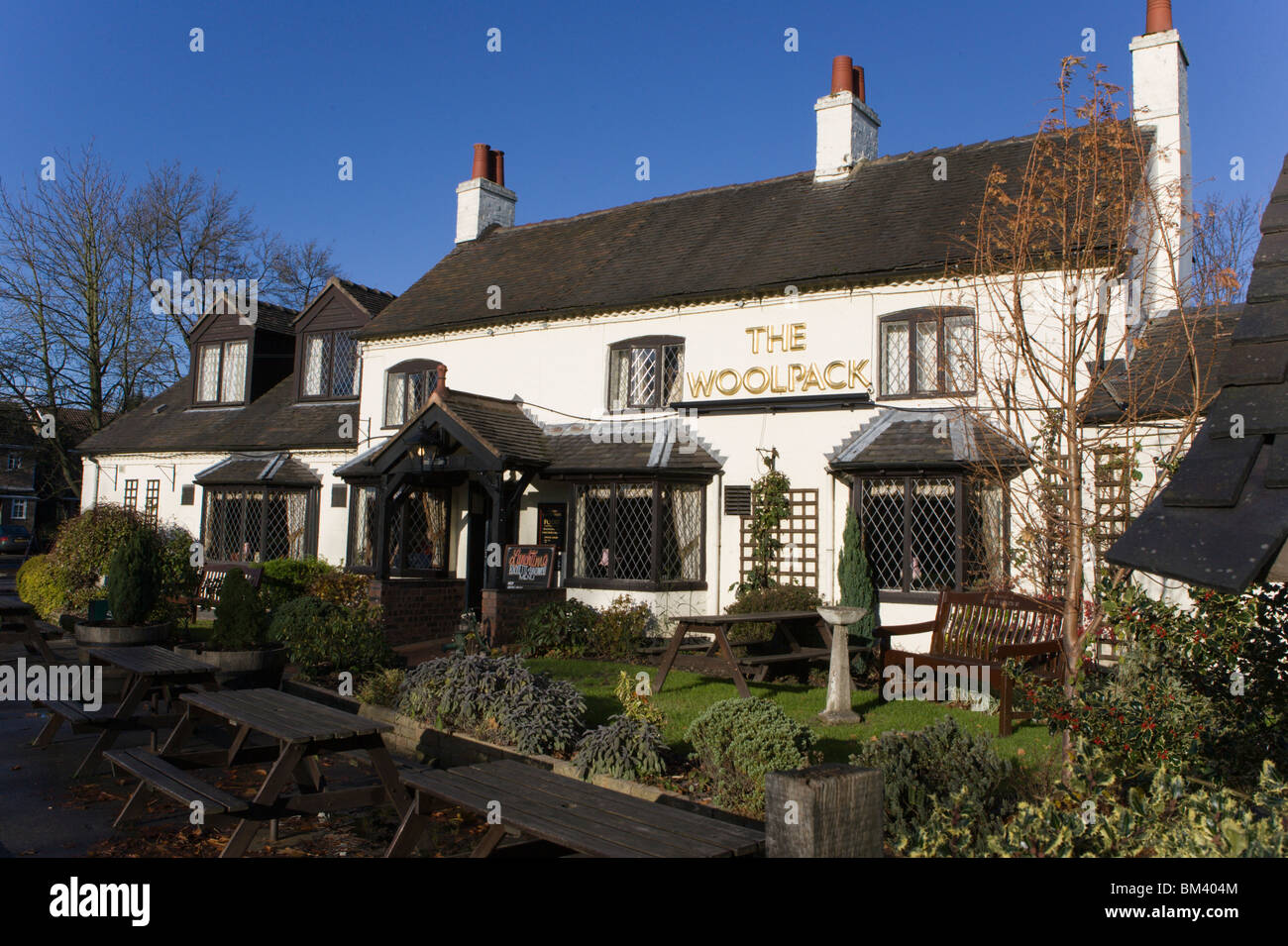 The Woolpack Weston Stock Photo - Alamy