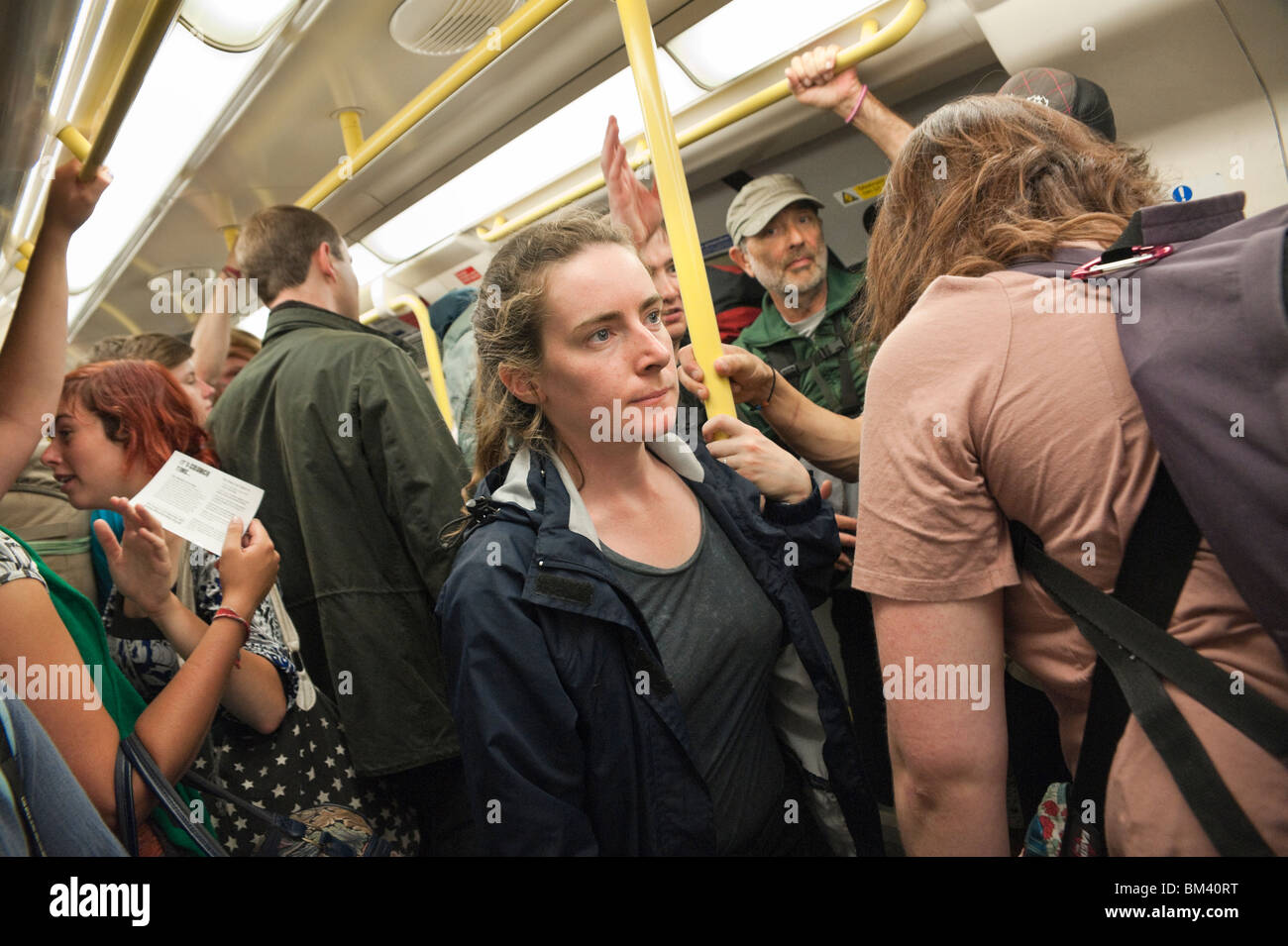 Climate Campers in the Blue Swoop to the Climate Camp in a Northern ...