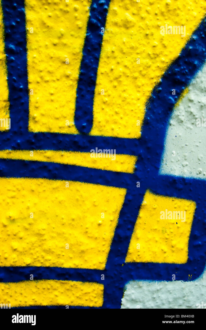 Detail of Graffiti painting Stock Photo - Alamy