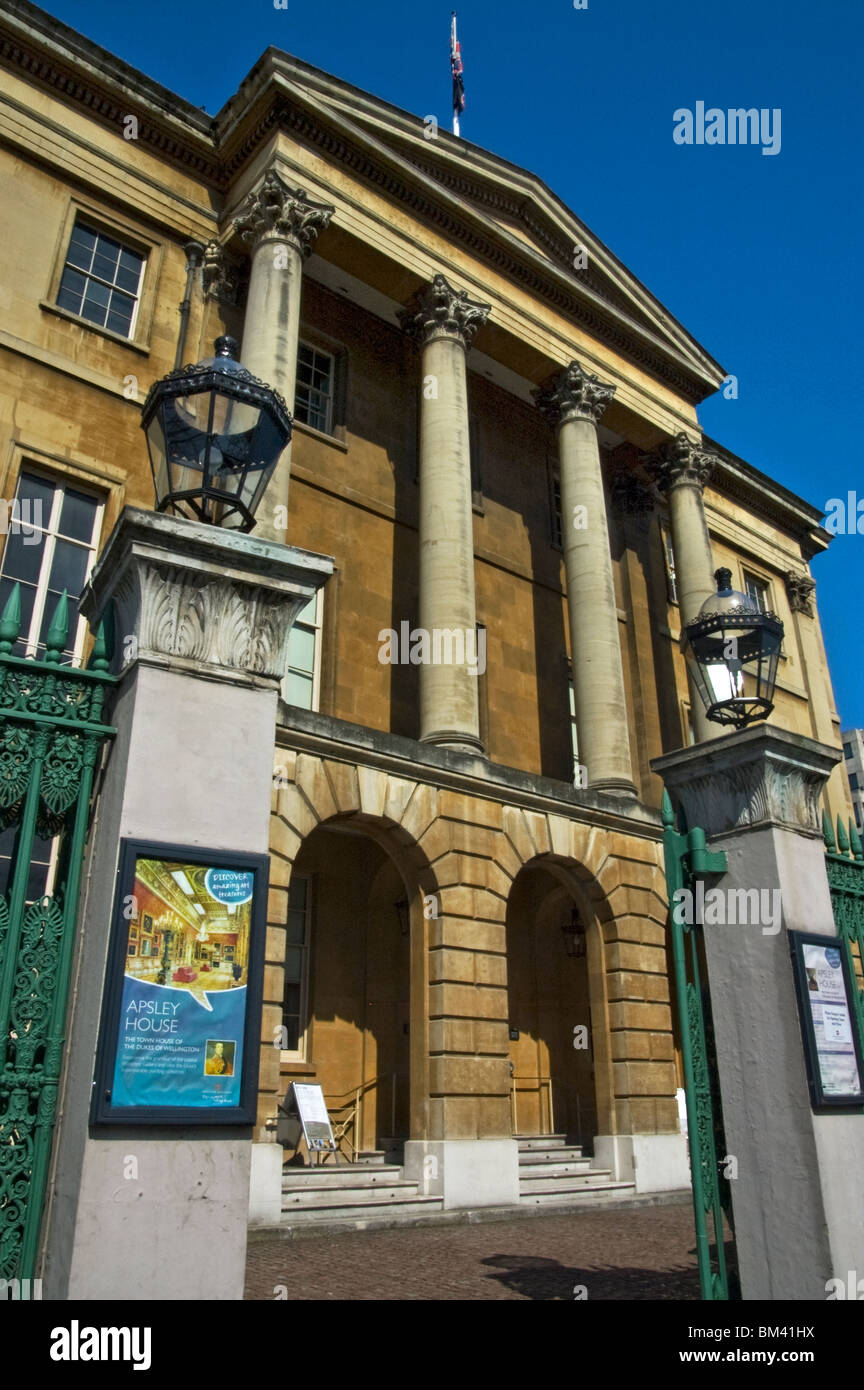 Apsley House, the Wellington Museum, No.1 Hyde Park Stock Photo - Alamy
