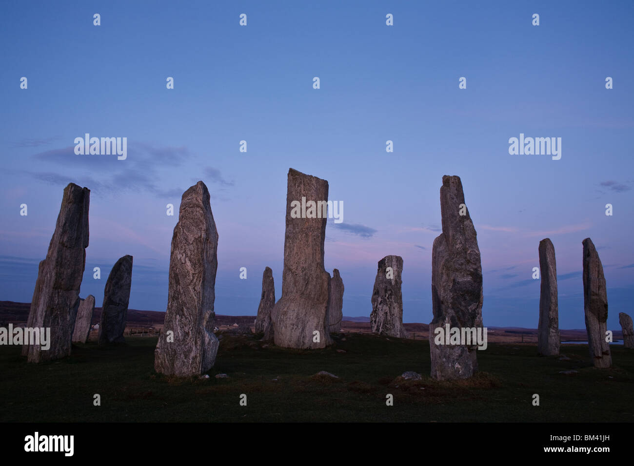 Callanish clachan chalanais tursachan chalanais hi-res stock ...