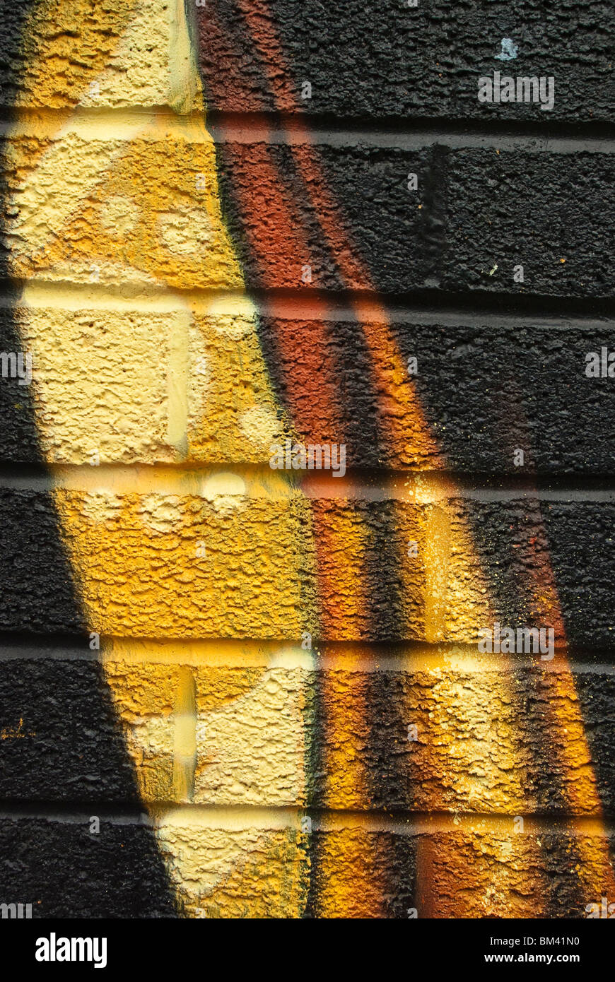 Detail of Graffiti painting Stock Photo - Alamy