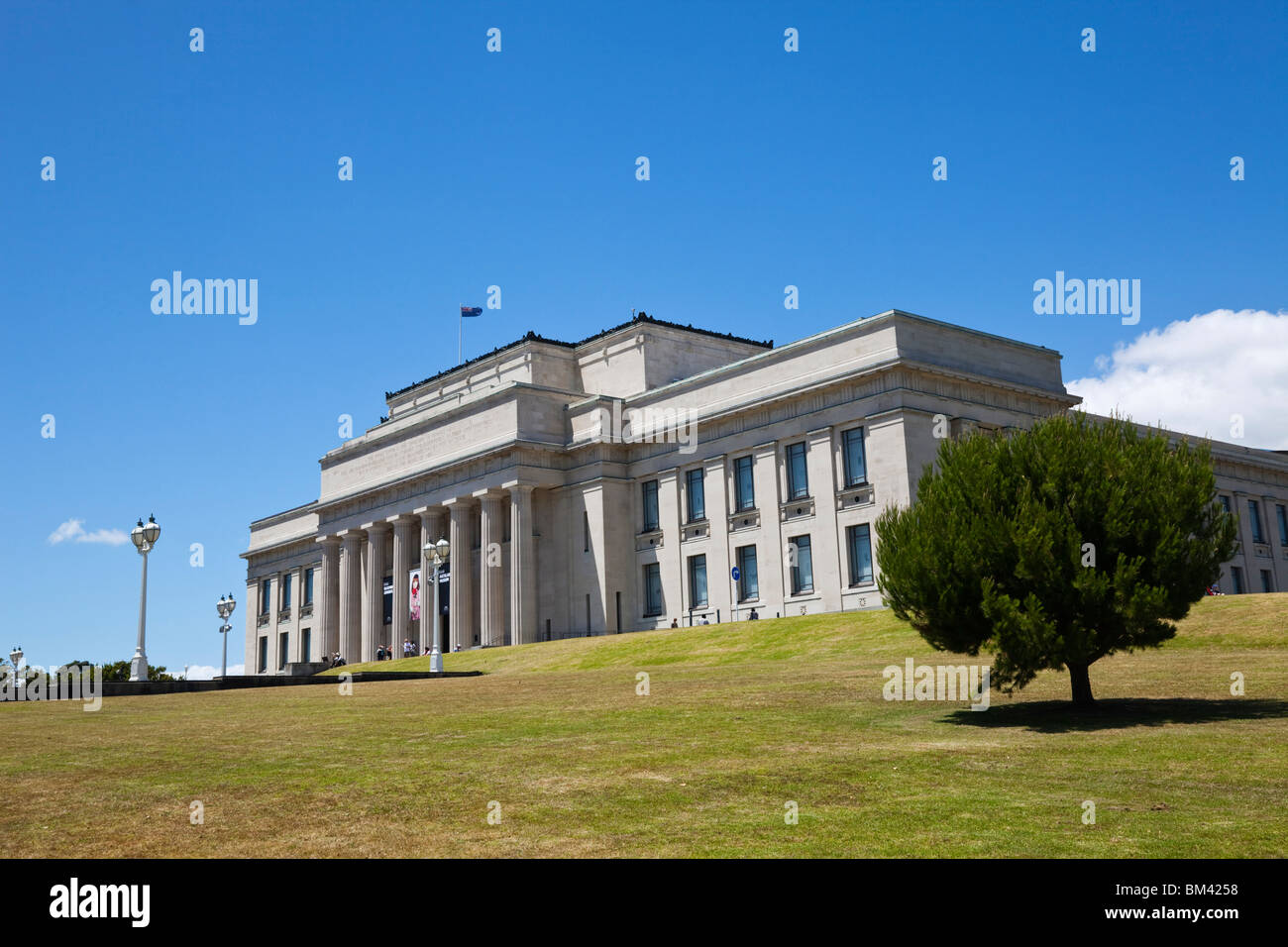 Auckland War Memorial Museum in the Auckland Domain. Auckland, North ...